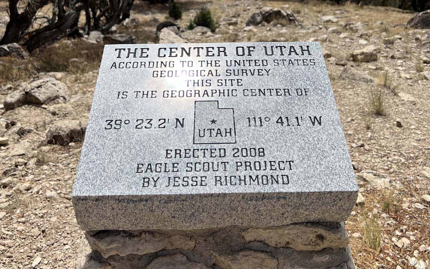 Visiting the Geographic Center of Utah - Sidetrack Adventures